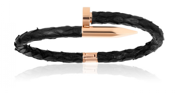 Double Bone Python Nail Bracelet