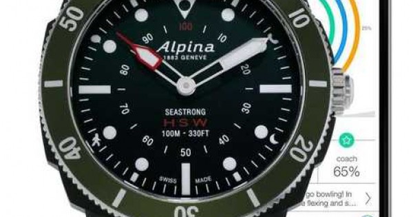ALPINA SEASTRONG HOROLOGICAL SMARTWATCH